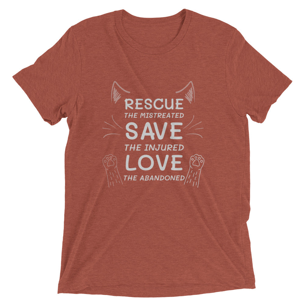 Cat Bandit | Cat T-Shirts Sponsoring Rescue Cats